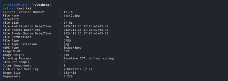 Using ExifTool in Kali Linux for Metadata Extraction - TechArry