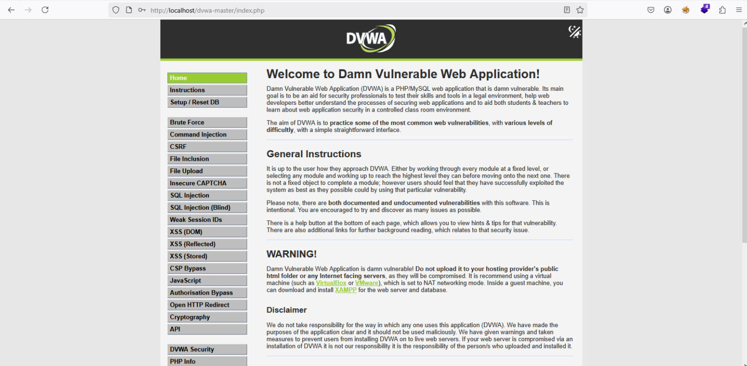 How to Install DVWA on Windows Using XAMPP - TechArry