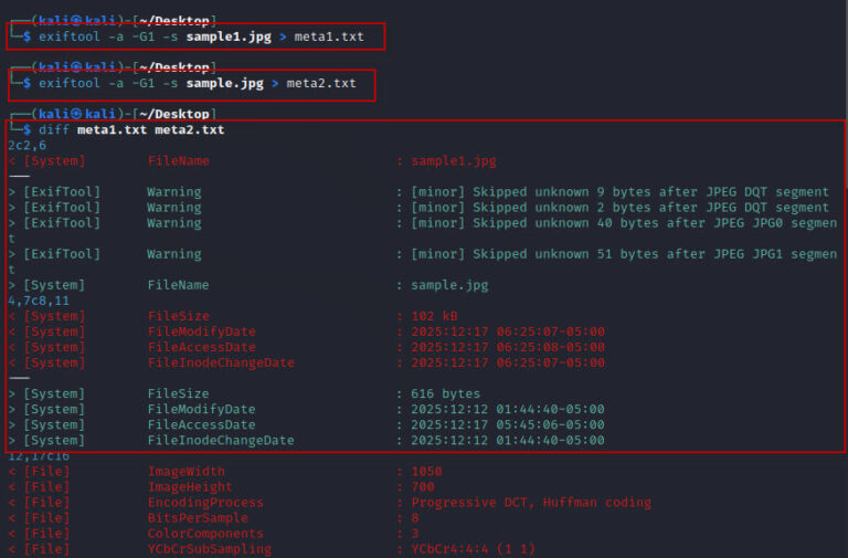 How to Use ExifTool in Kali Linux: Advanced Metadata Commands Explained - TechArry