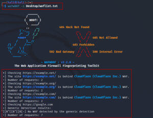 How to Use Wafw00f in Kali Linux for WAF Detection - TechArry